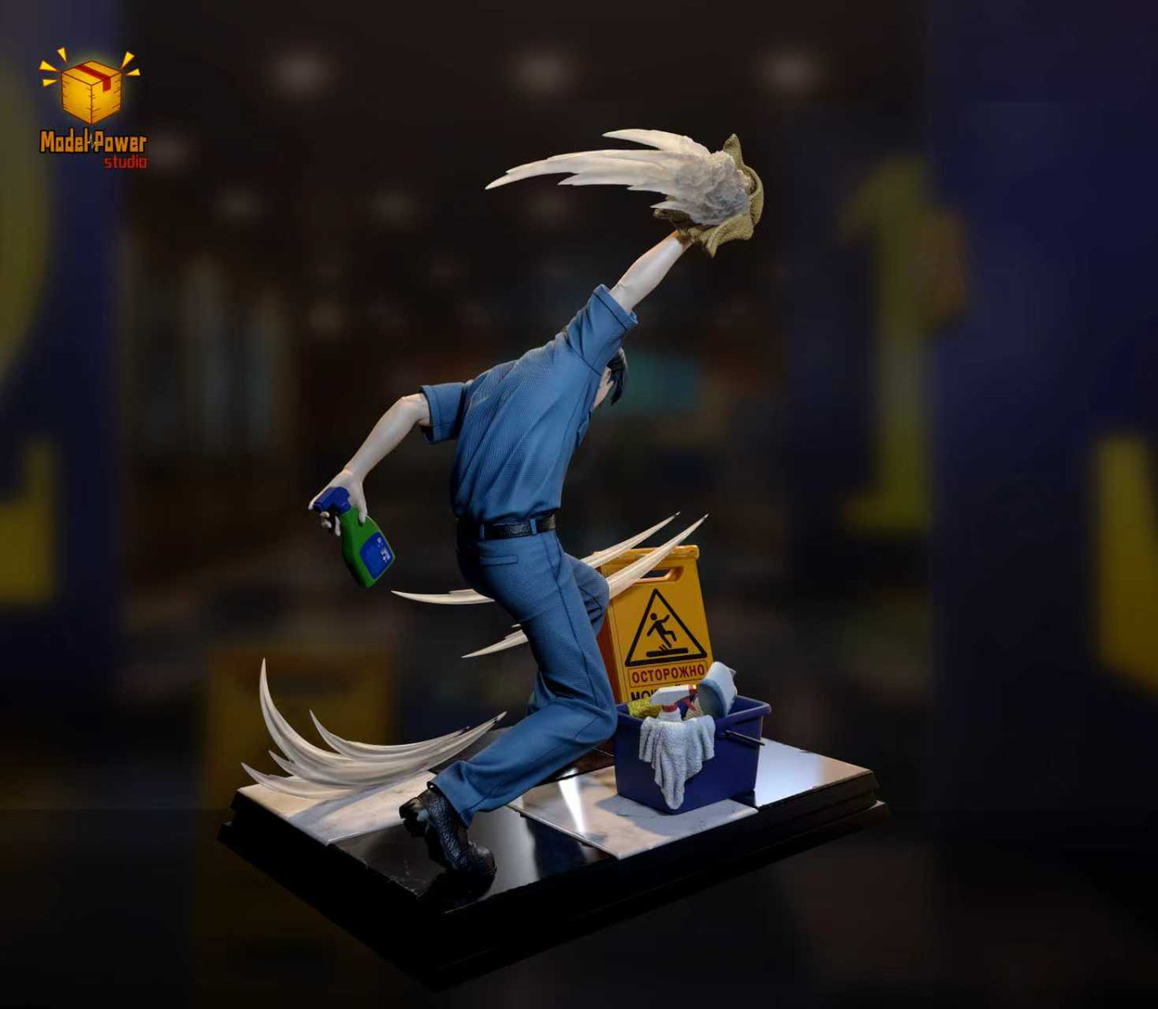 【Preventa】 Model Power Studio Cleaner Levi Ackerman – Kubito